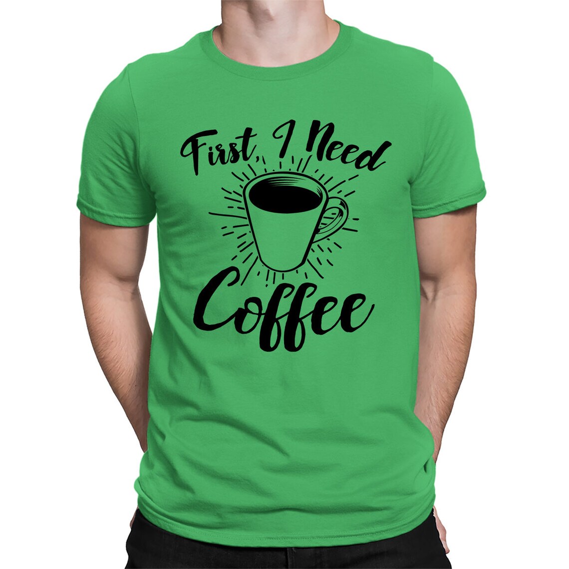 First I Need Coffee Funny Caffeine Addict Cup Of Joe Gift | Etsy