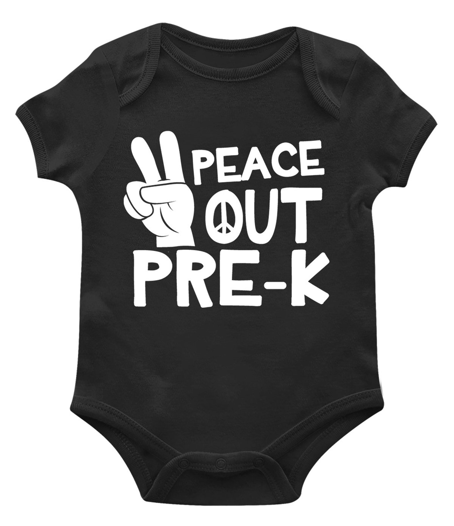 Peace Out Pre-k Kindergarten Back to School Education - Etsy