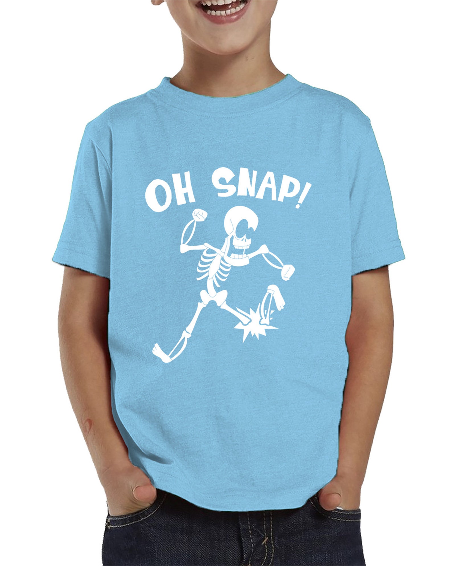 Oh Snap Skeleton Walking Running Bone Snap Femur Patella Tibia | Etsy