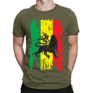 Rasta Flag Rastafarian Faith Jah Bless Earthstrong Celebation Lion of ...