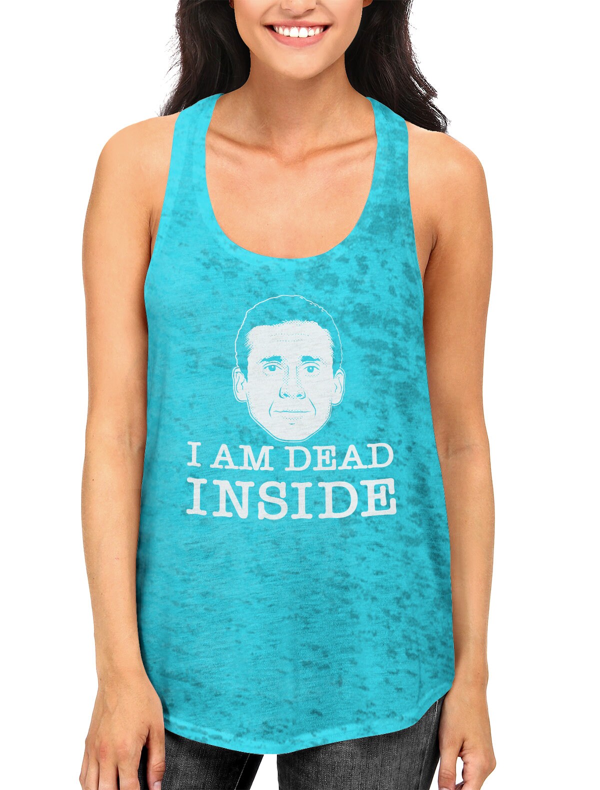 I Am Dead Inside Office Jokes Crazy Mike Scott Regional | Etsy