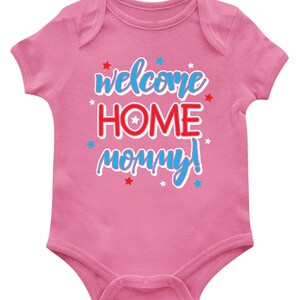 Welcome Home Mommy Mothers Day Momma Mom Role Model Army Mom - Etsy
