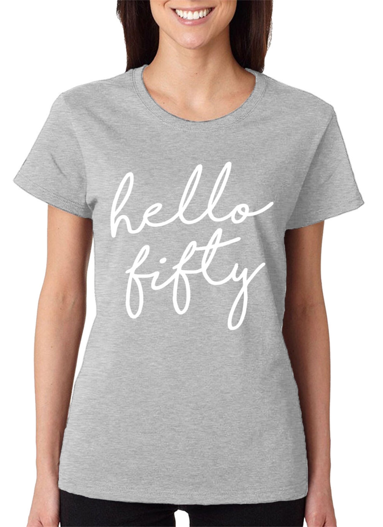 Hello Fifty 50 Years Old Life Long Wisdom Confidence Radiance - Etsy