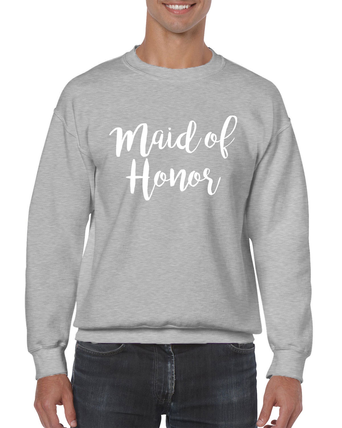 Maid of Honor Wedding Bride Matrimony Present Gift Cursive - Etsy