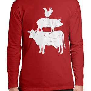 Farm Animal Stack Cows Pigs Chickens Southern Rustic - Etsy