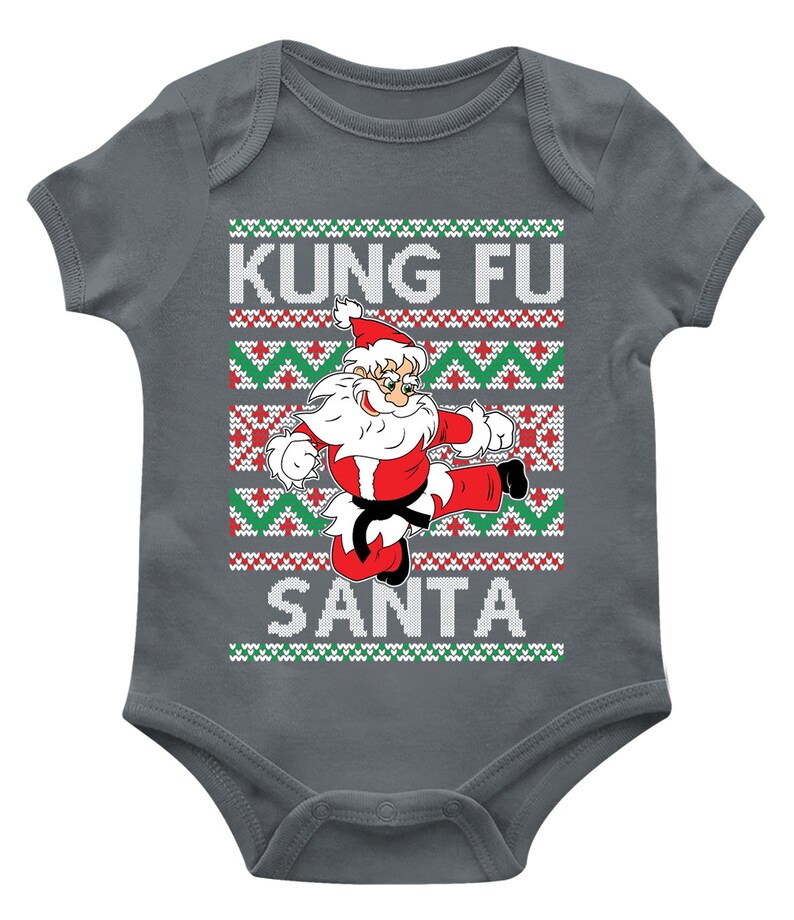 Kung-fu Santa Christmas Xmas Funny Presents Holiday Gift Idea - Etsy