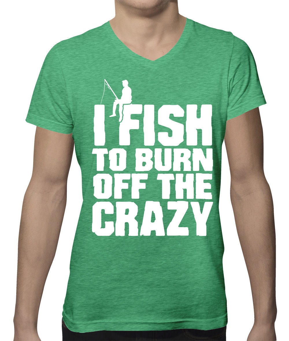 I Fish to Burn off the Crazy Fanatic Fish Fishing Reel Rod - Etsy