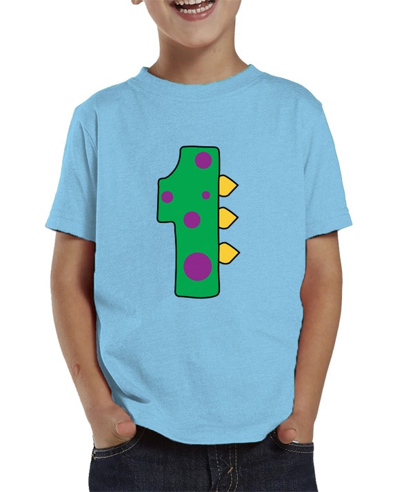 Spotted Dinosaur 1 Number One Winner Celebration Victory Cute | Etsy