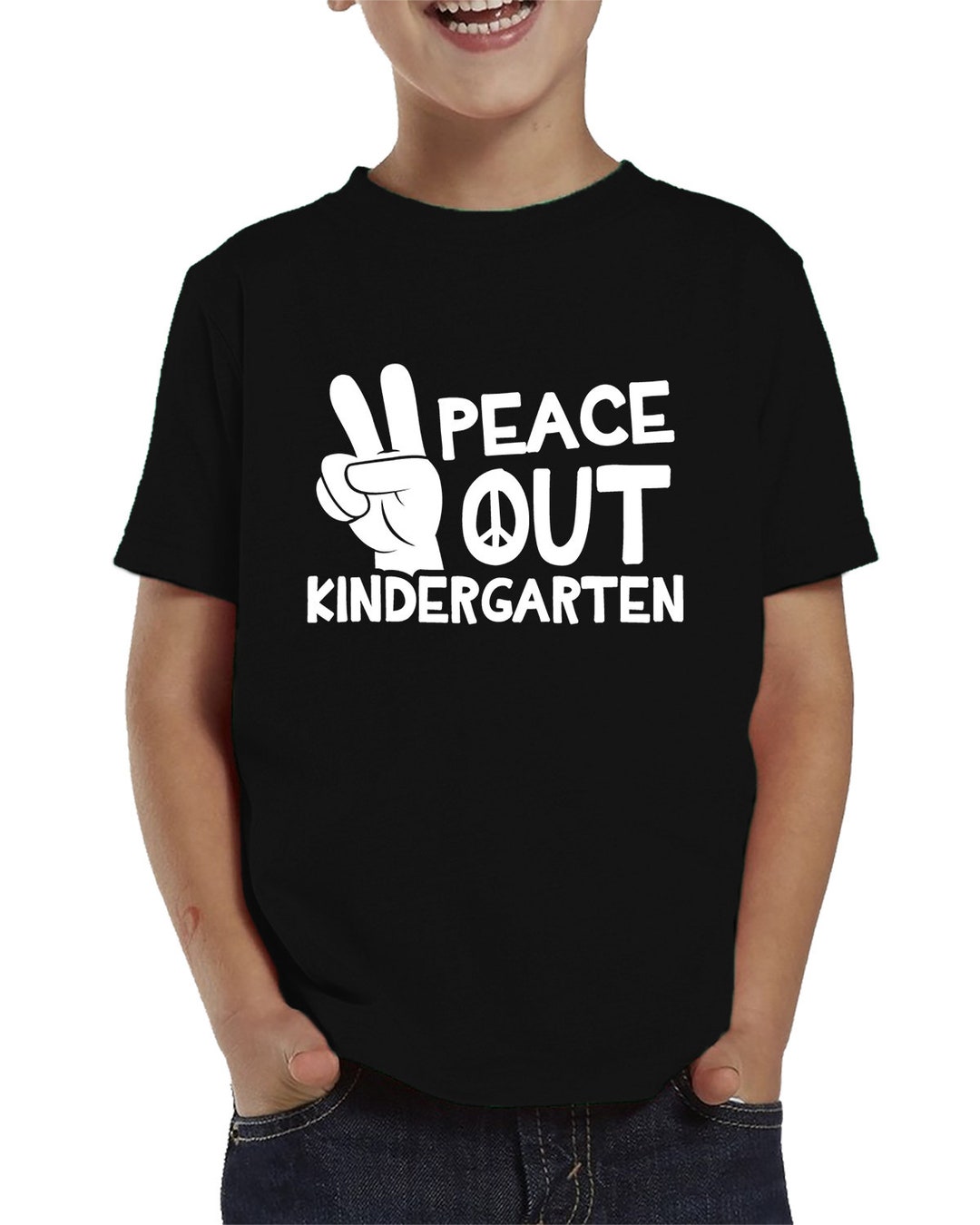 Peace Out Kindergarten Back to School Education Students - Etsy