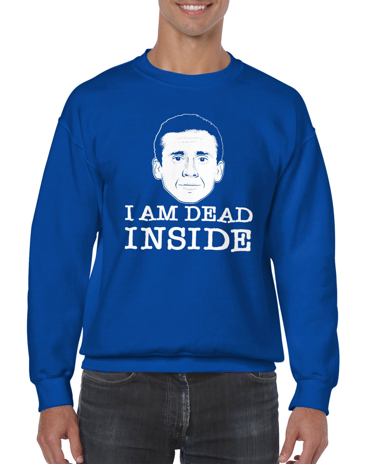 I Am Dead Inside Office Jokes Michael Regional Manager Boss - Etsy