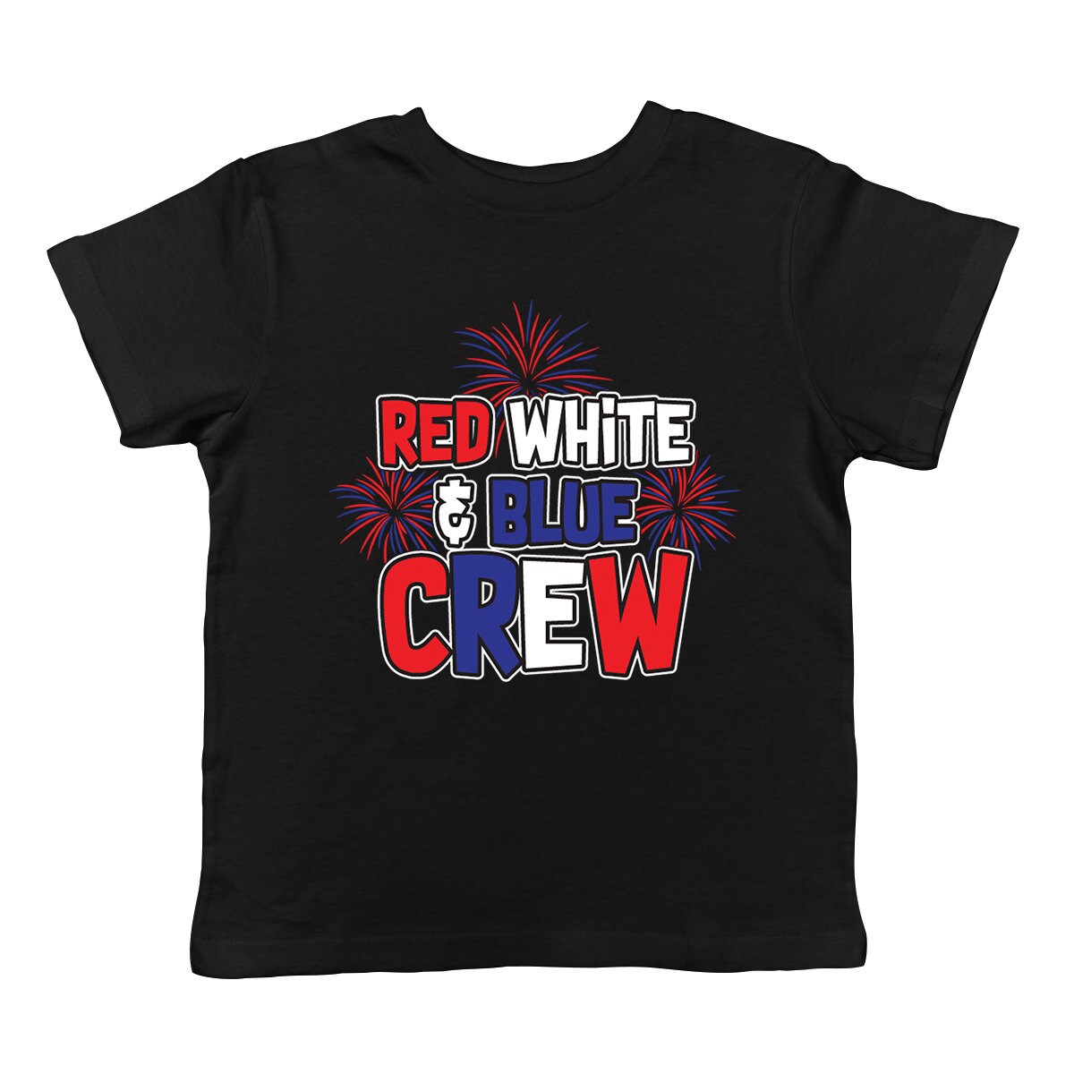 Red White & Blue Crew USA Patriotism Victory Firework Flag One - Etsy