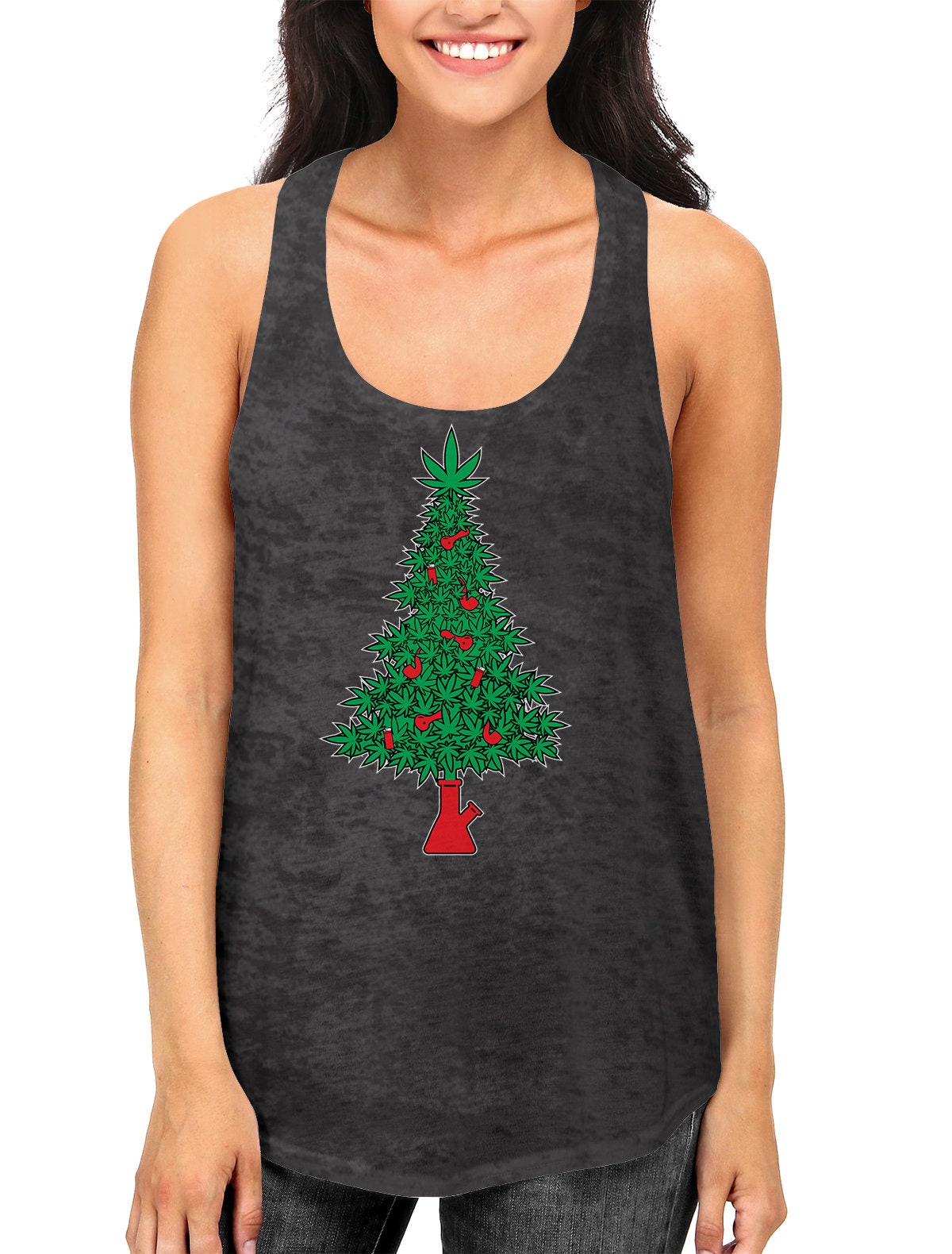 Hemp Xmas Tree Happy Holiblaze Christmas Party Bong Piece - Etsy