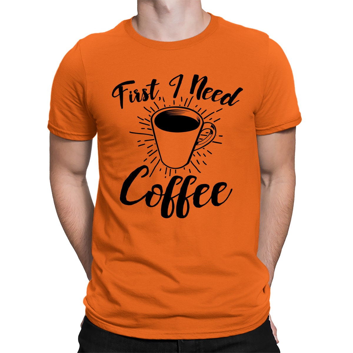 First I Need Coffee Funny Caffeine Addict Cup Of Joe Gift | Etsy