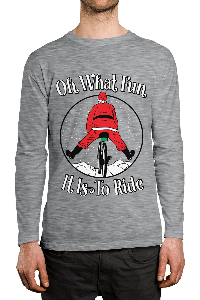 Oh What Fun It is to Ride Xmas Tree Christmas December Funny | Etsy