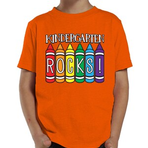Kindergarten Rocks Back to School Crayon Set Learning Fun - Etsy