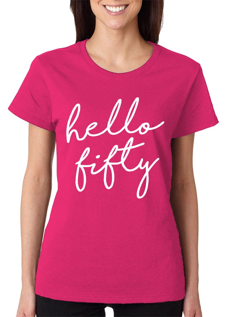 Hello Fifty 50 Years Old Life Long Wisdom Confidence Radiance - Etsy