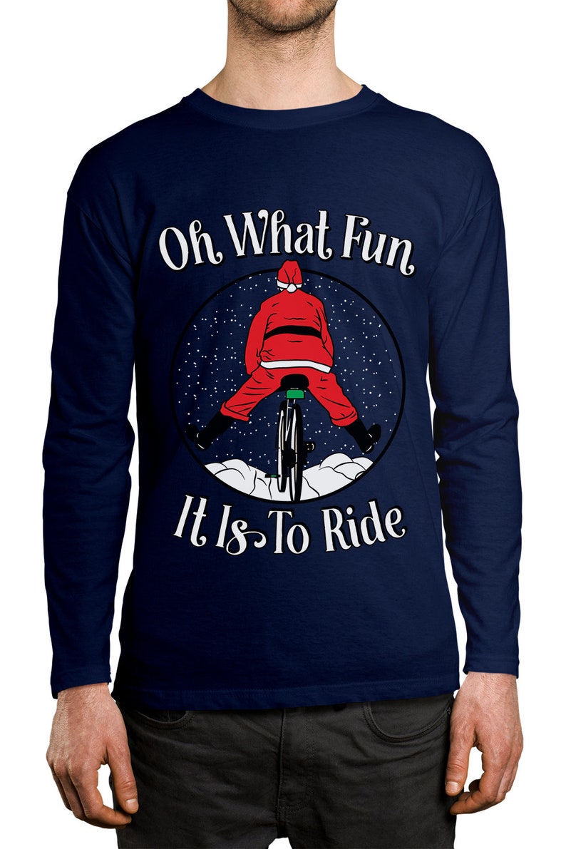 Oh What Fun It is to Ride Xmas Tree Christmas December Funny | Etsy