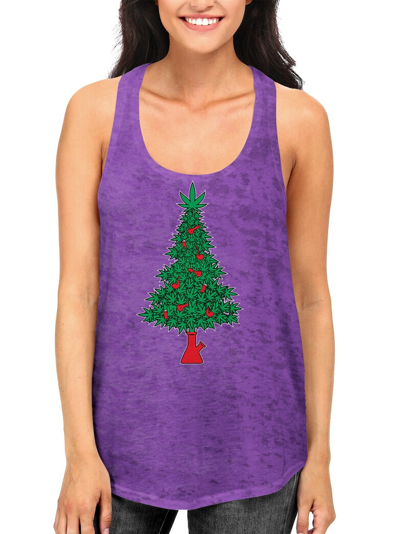 Hemp Xmas Tree Happy Holiblaze Christmas Party Bong Piece | Etsy