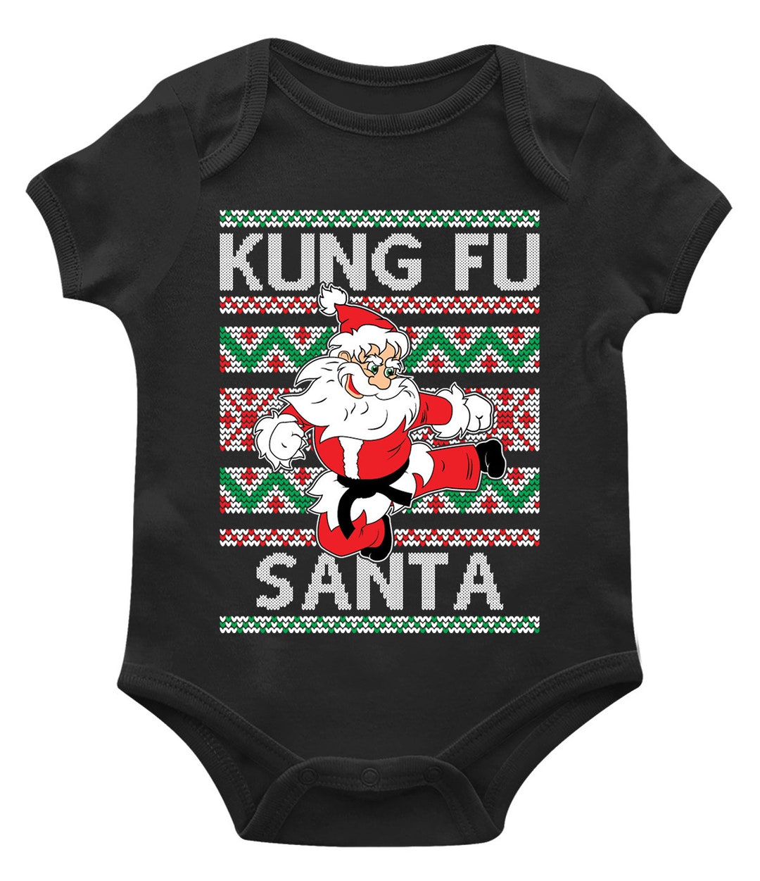 Kung-fu Santa Christmas Xmas Funny Presents Holiday Gift Idea - Etsy
