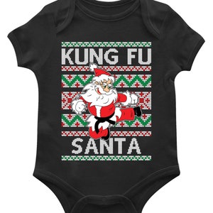 Kung-fu Santa Christmas Xmas Funny Presents Holiday Gift Idea - Etsy