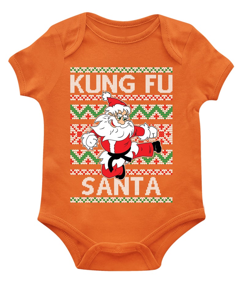 Kung-fu Santa Christmas Xmas Funny Presents Holiday Gift Idea - Etsy