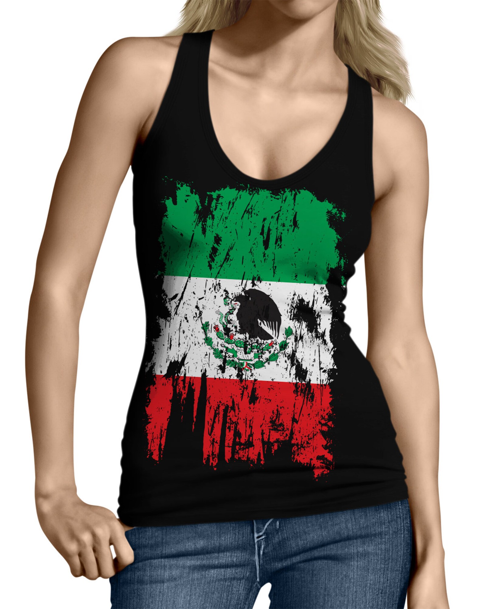 Distressed Mexico Flag North American Mexico City Estados | Etsy