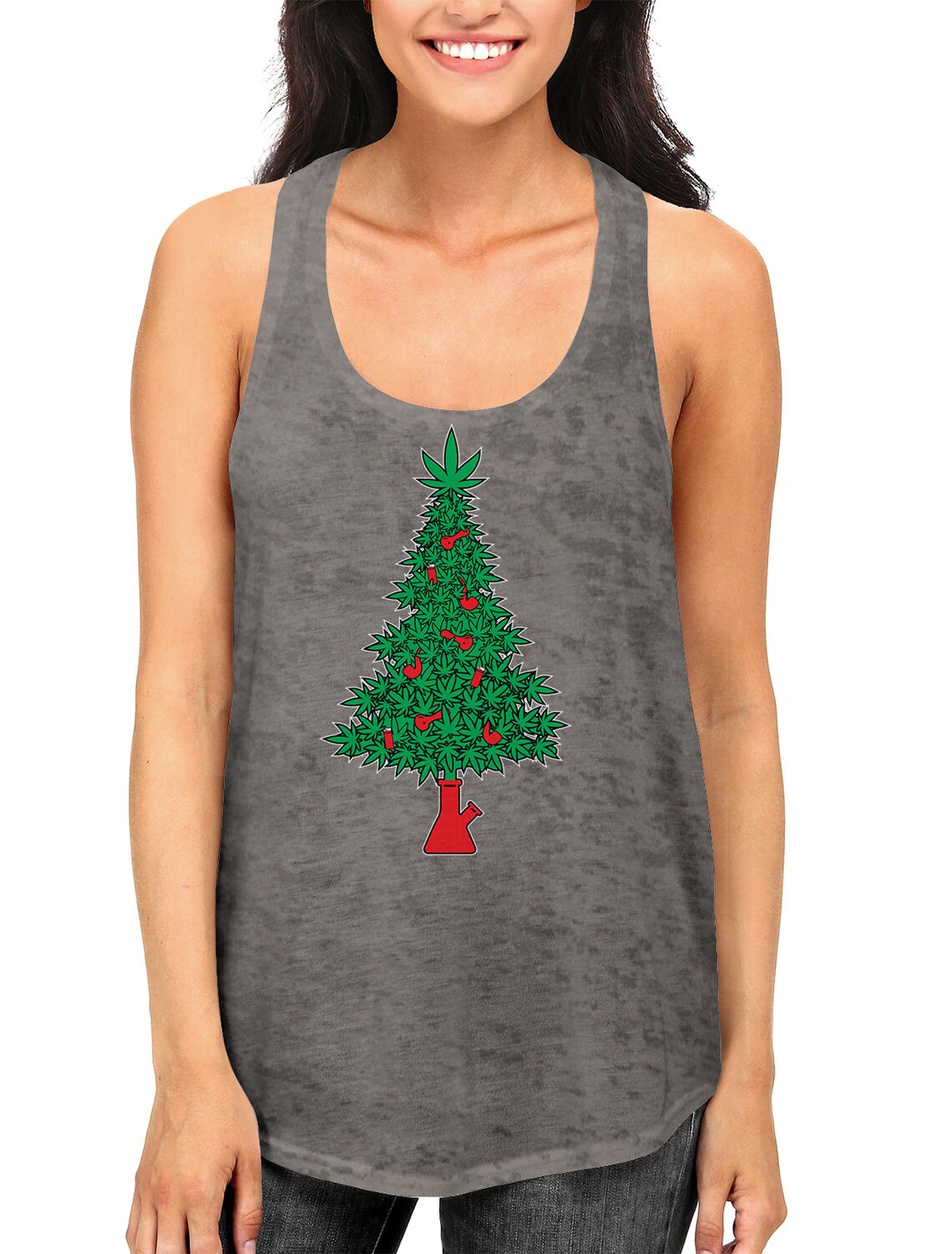 Hemp Xmas Tree Happy Holiblaze Christmas Party Bong Piece | Etsy