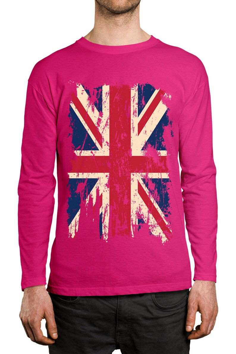 Distressed Vintage Union Jack Great Britain Flag Patriotic | Etsy