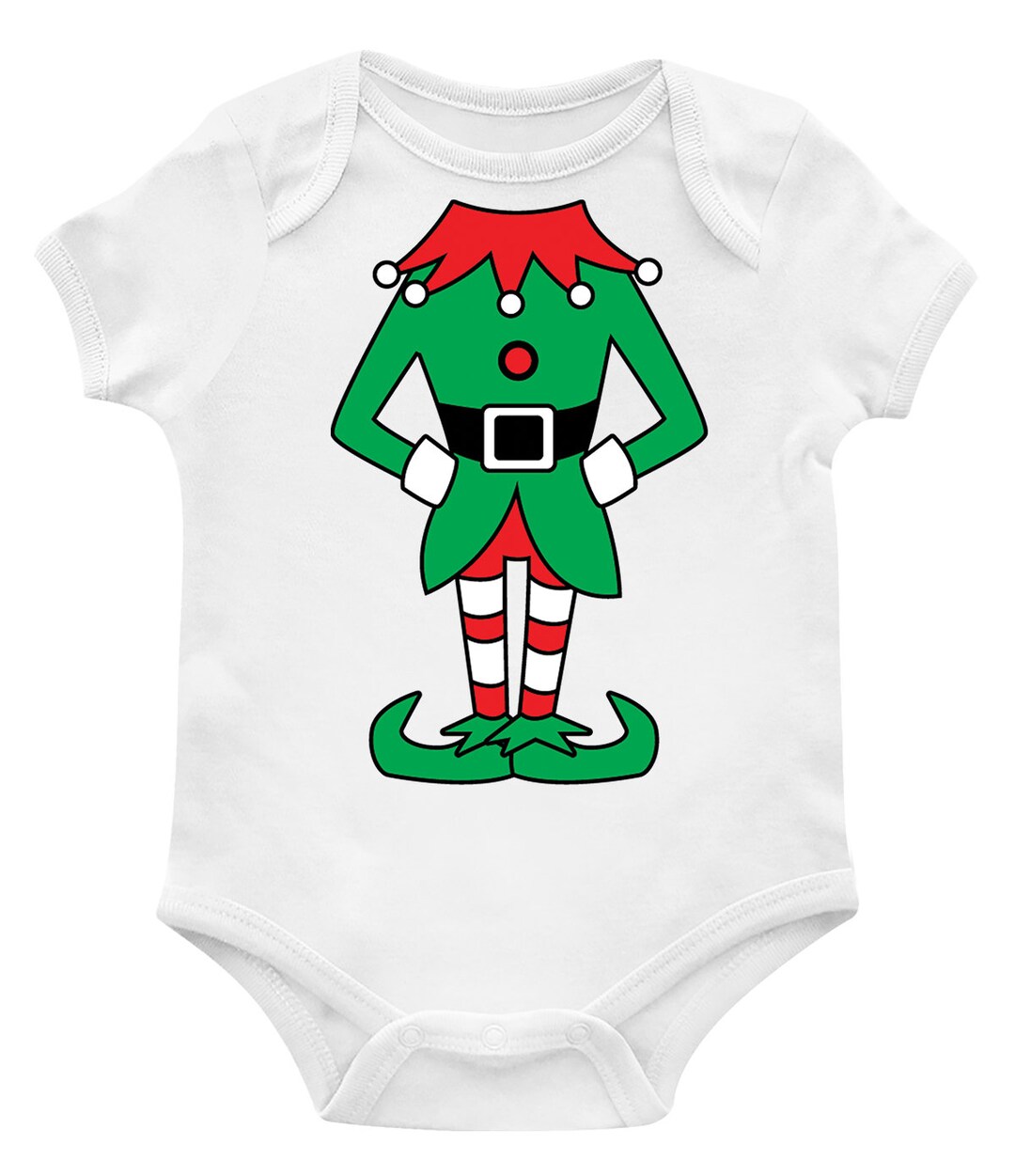 Elf Body Santa's Helper Northpole Delivery Reindeer Sled Christmas Tree ...