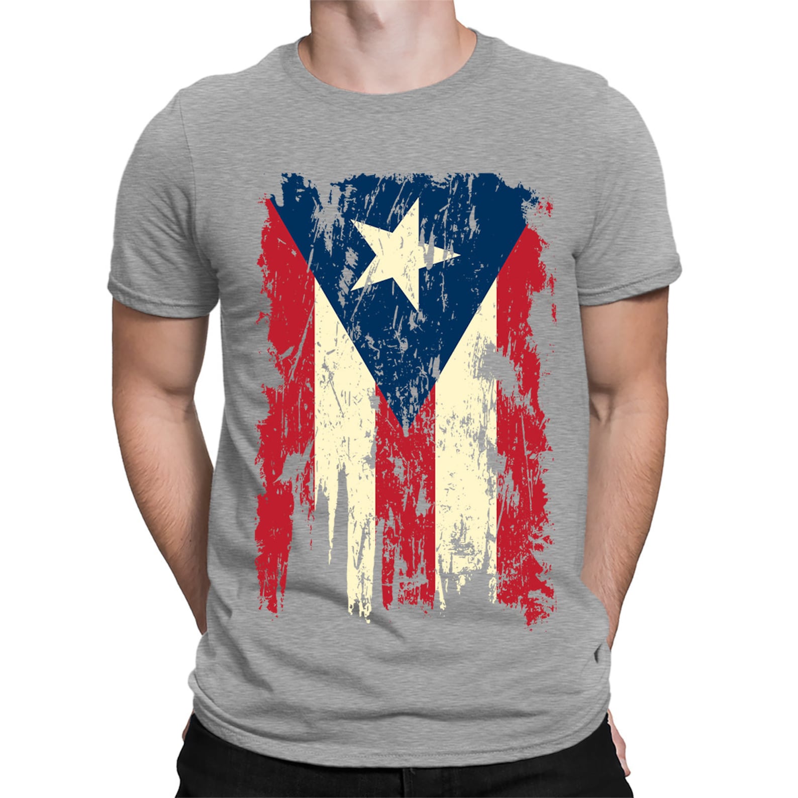 Vintage Distressed Puerto Rico Flag Boricua Borinquen Pride - Etsy