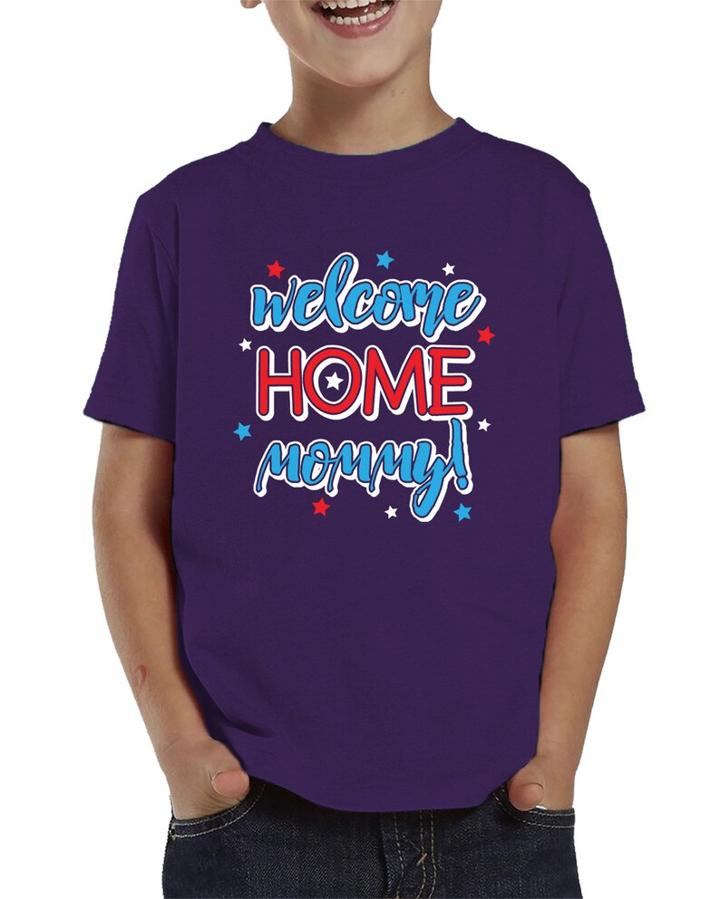 Welcome Home Mommy Mothers Day Momma Mom Role Model Army Mom | Etsy