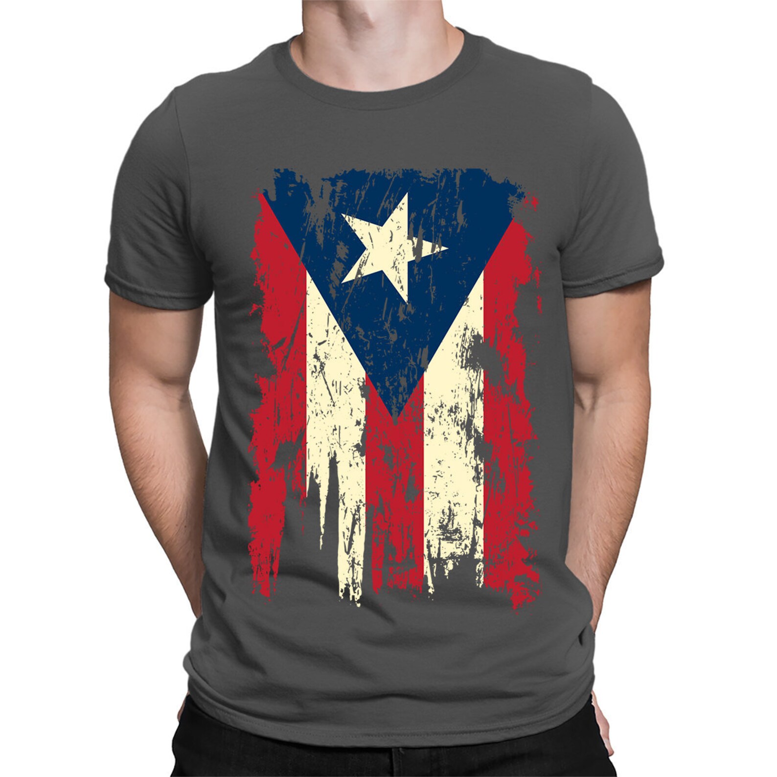 Vintage Distressed Puerto Rico Flag Boricua Borinquen Pride - Etsy