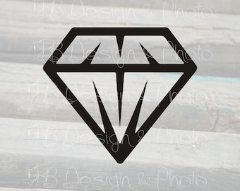Diamond SVG Diamond PNG Vector Diamond Cricut Files - Etsy