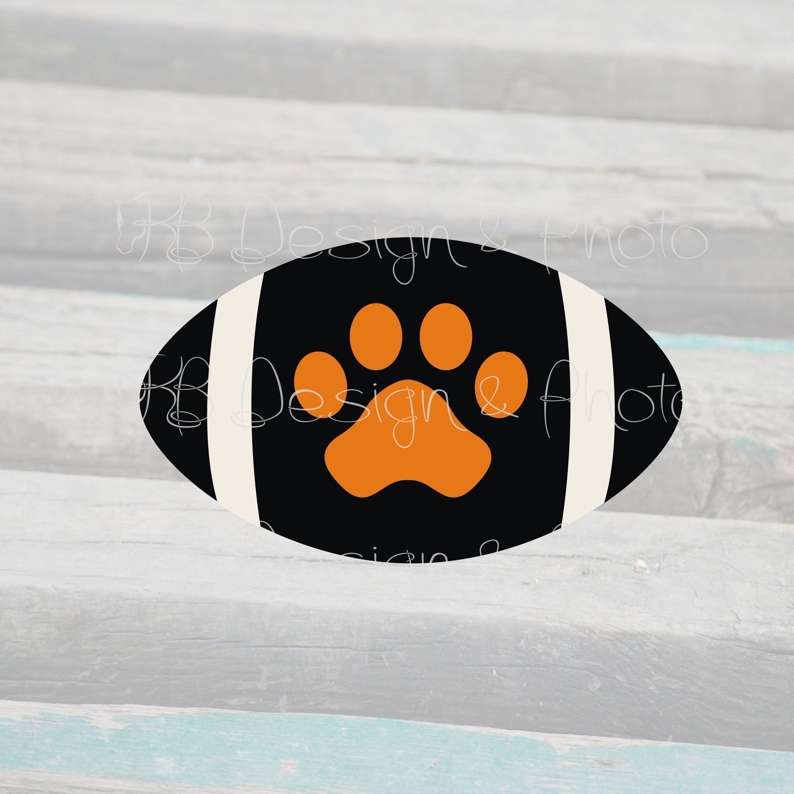 Football and Paw Vector/raster SVG PNG JPG - Etsy Australia