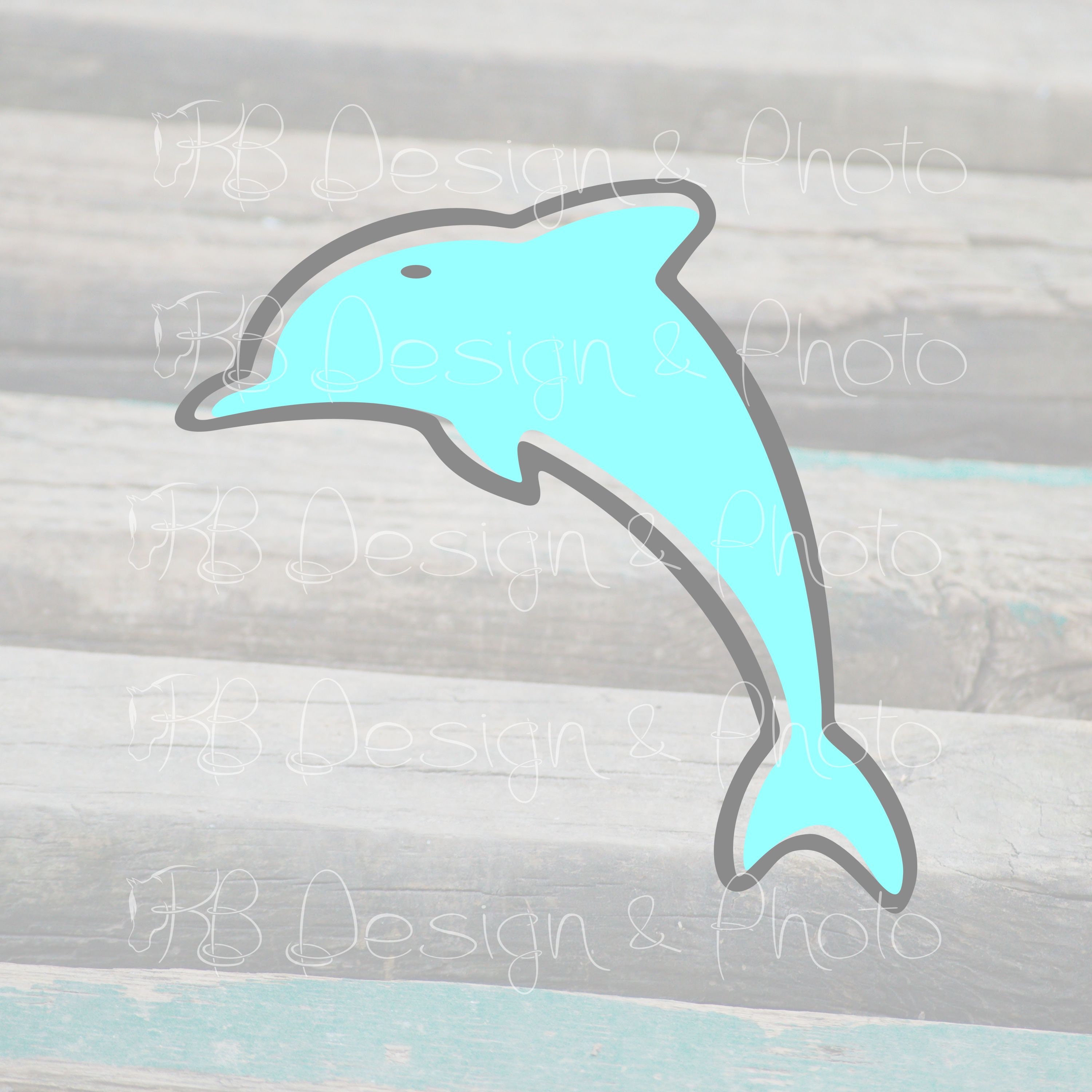 Dolphin Vector/raster- SVG, PNG - Etsy