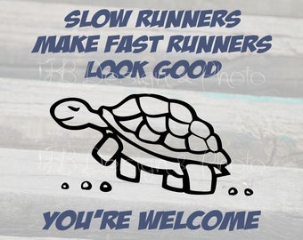Slow Runners Svg - Etsy