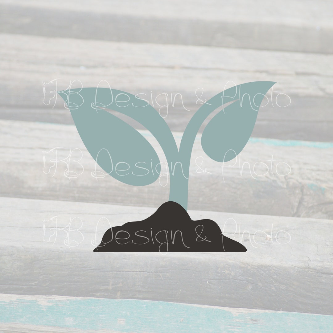 Seedling Vector/raster- SVG, PNG, JPG - Etsy