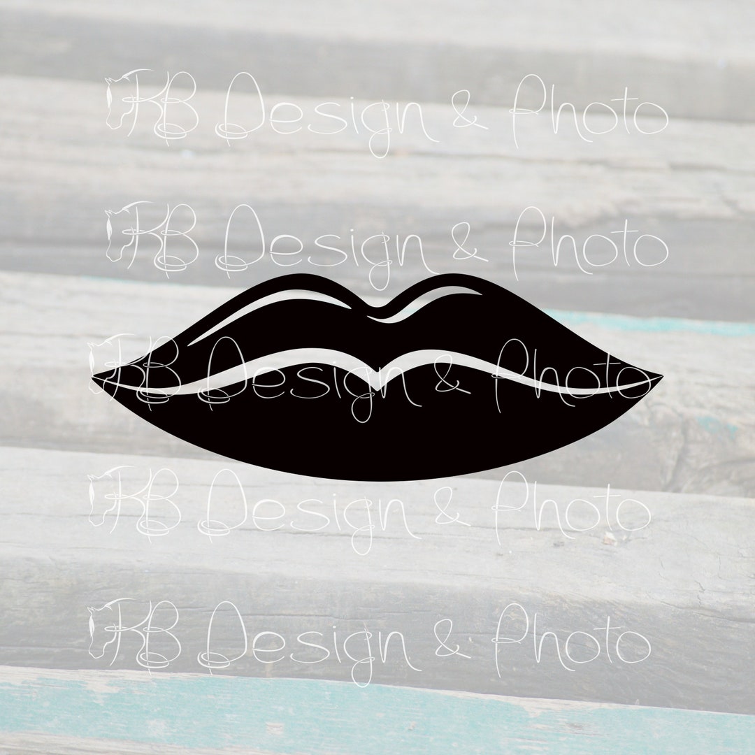 Lips Vector/raster- SVG, PNG, JPG - Etsy
