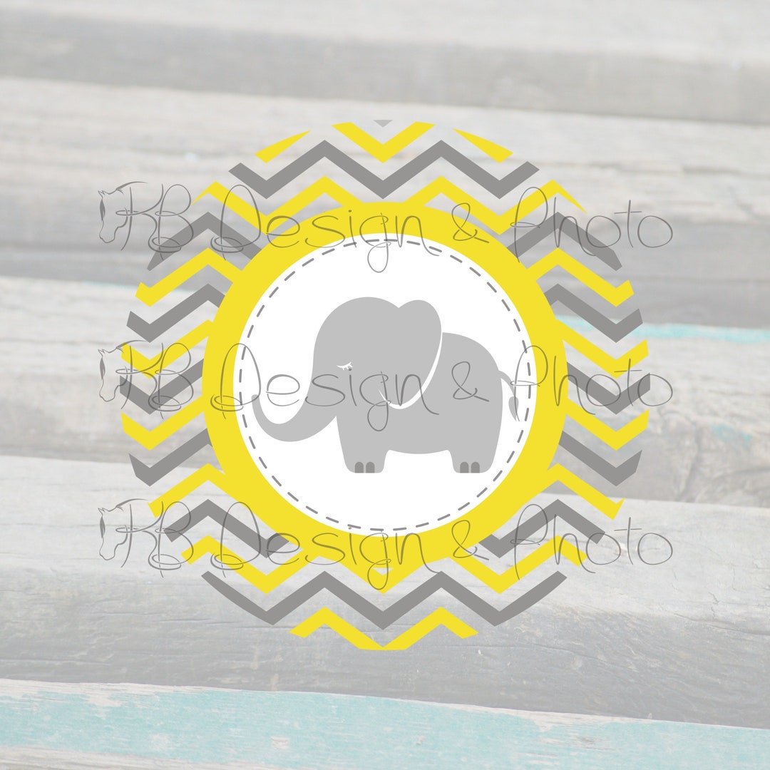 Elephant Chevron Vector & Raster Files- SVG, PNG, JPG - Etsy