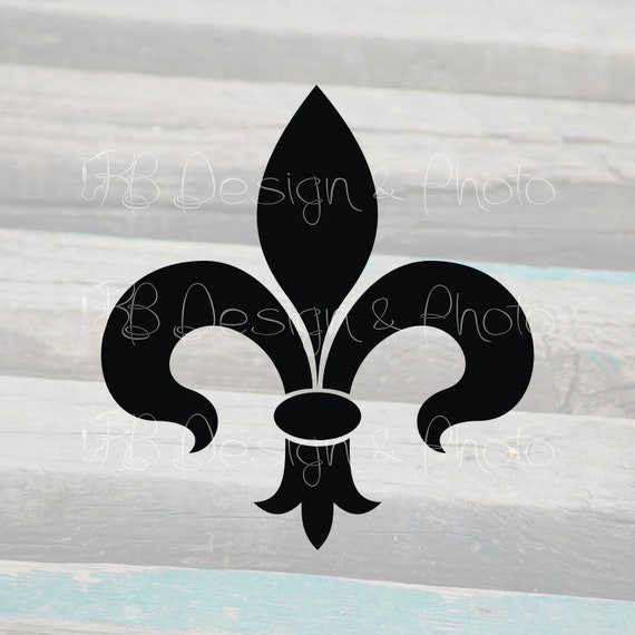 Fleur De Lis Vector/raster SVG PNG JPG - Etsy