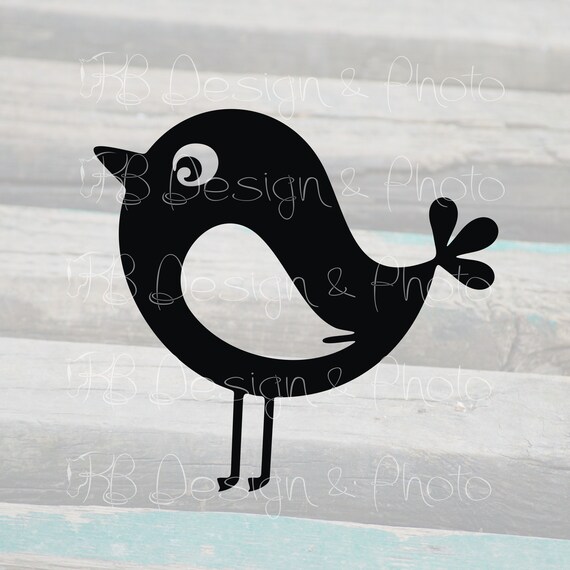 Cute Birdie Vector/raster SVG PNG JPG | Etsy Australia