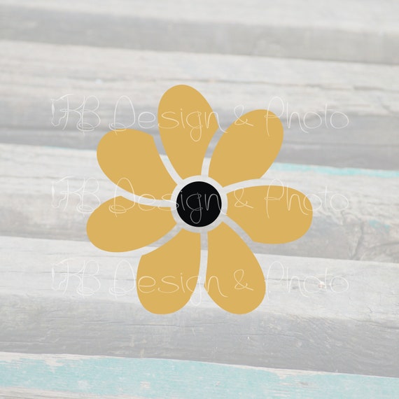 Daisy Flower Vector/raster SVG PNG JPG - Etsy