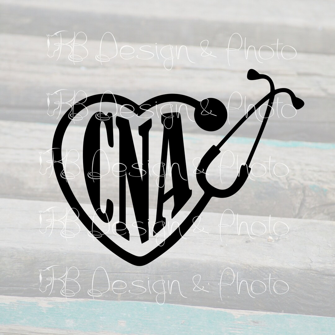 Stethoscope CNA Vector & Raster Files- SVG, PNG, Jpg - Etsy