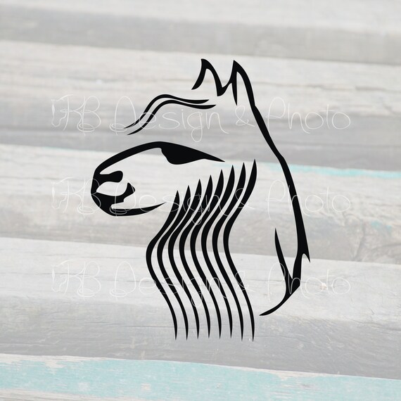 Suri Alpaca Vector/raster SVG PNG JPG | Etsy