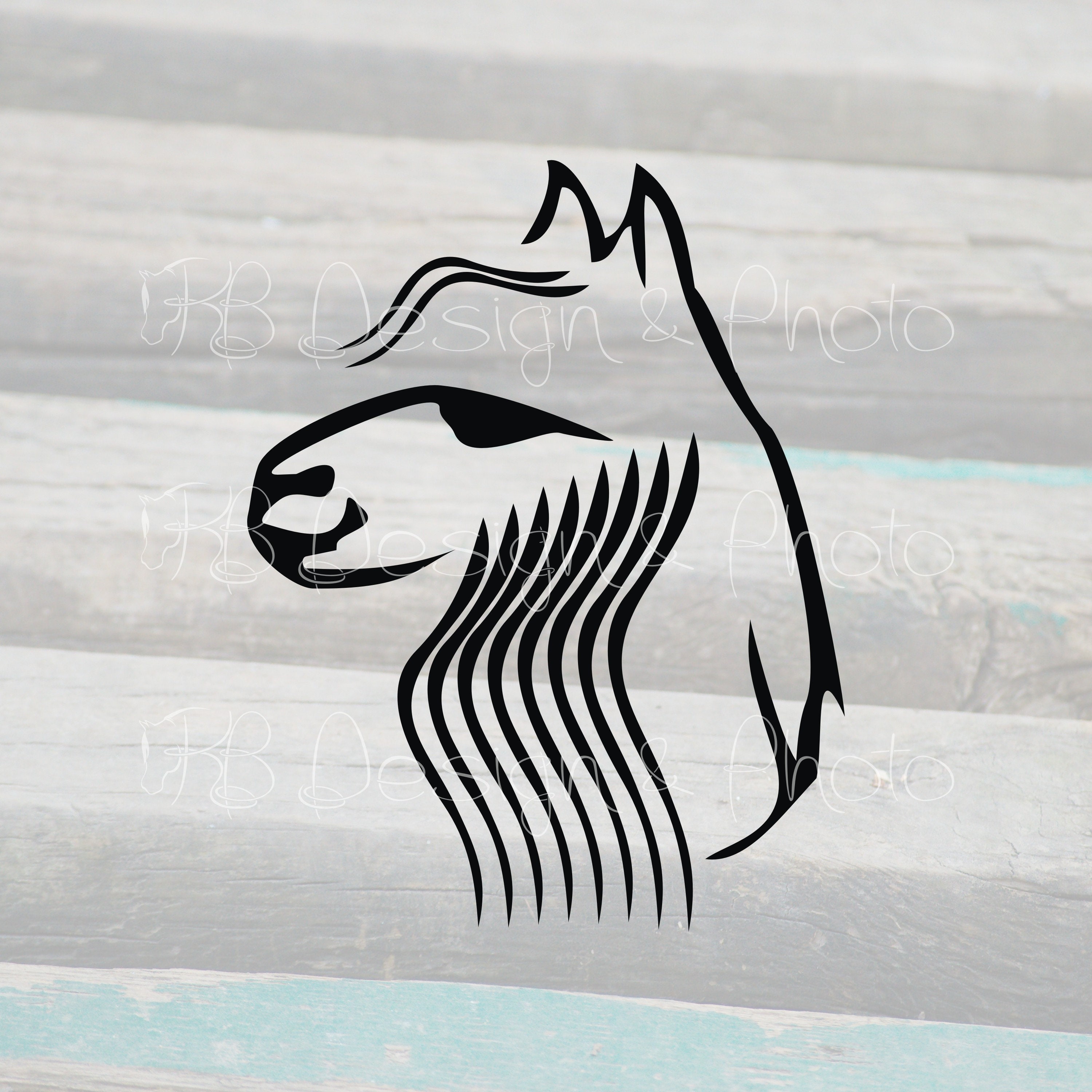 Suri Alpaca Vector/raster- SVG, PNG, JPG - Etsy
