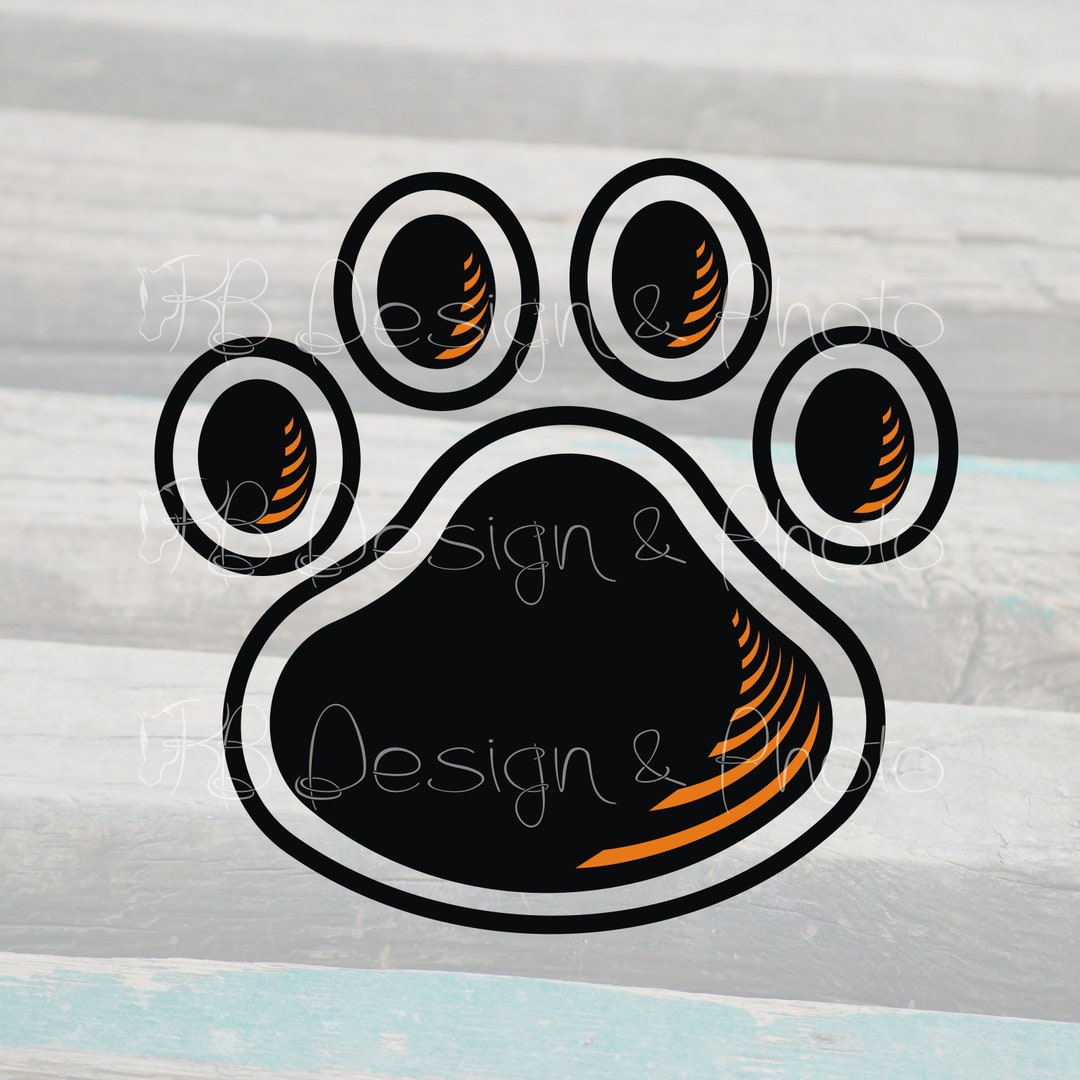 Paw Vector/raster- SVG, PNG, JPG - Etsy