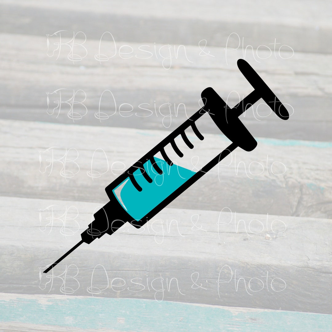 Syringe Vector/raster- SVG, PNG - Etsy