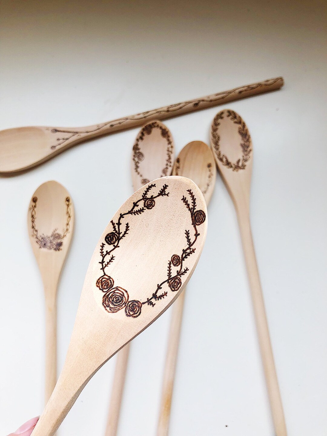 Floral Spoon - Etsy