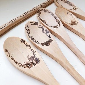 Floral Spoon - Etsy