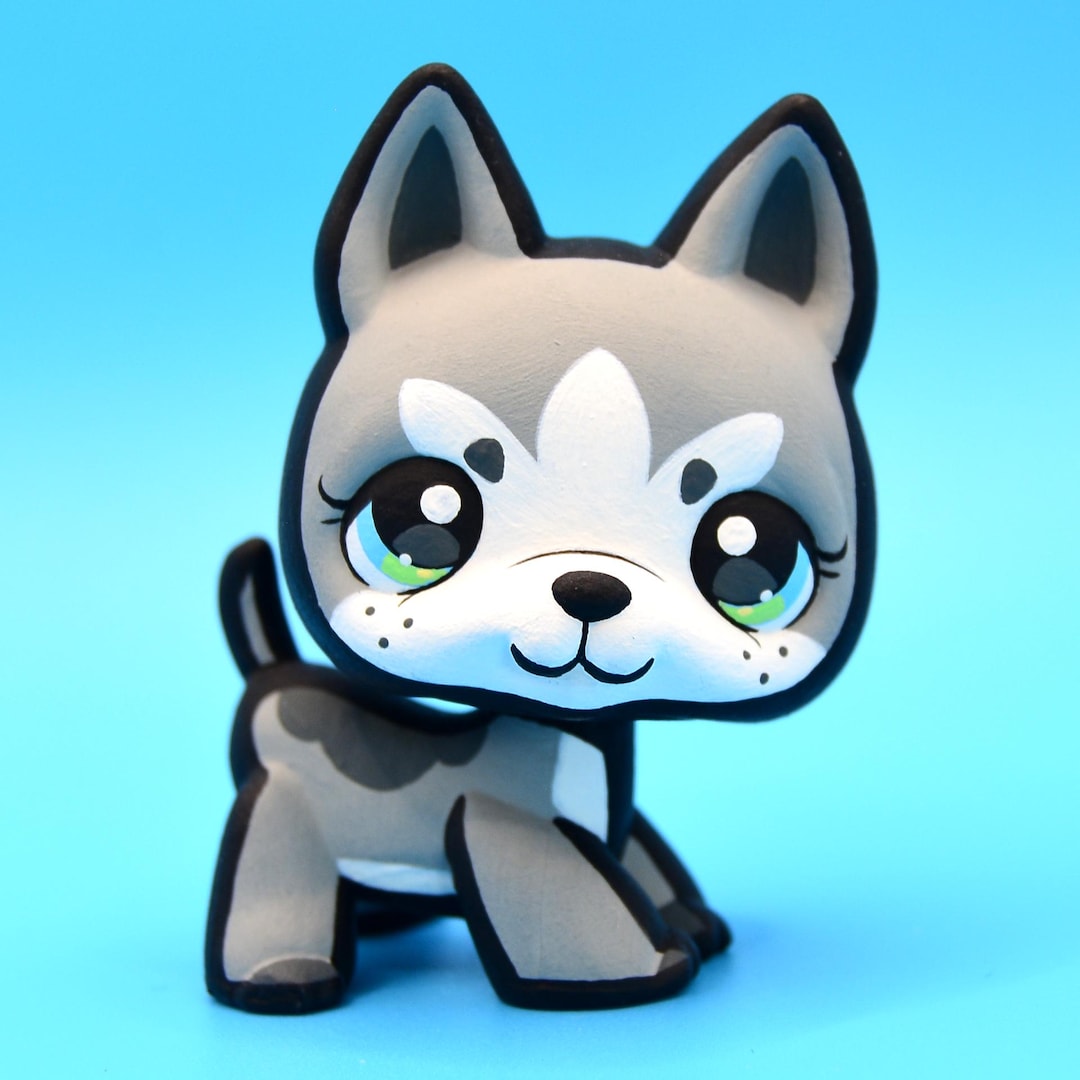 Custom Hand Painted Littlest Pet Shop Bobble Head Toy OOAK ...